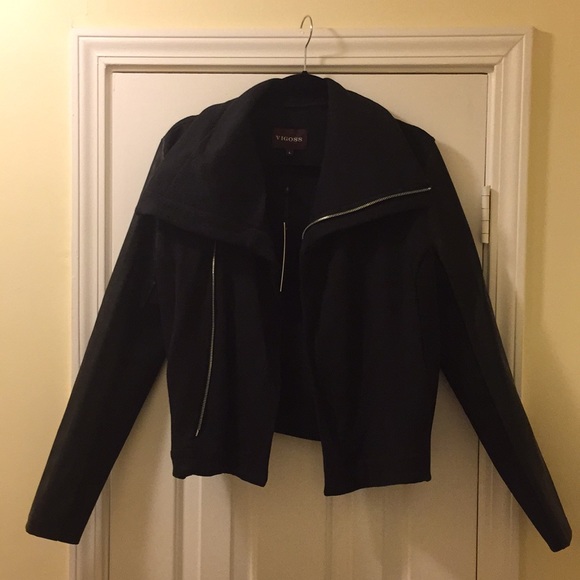 Vigoss | Jackets & Coats | Brand New Black Jacket | Poshmark